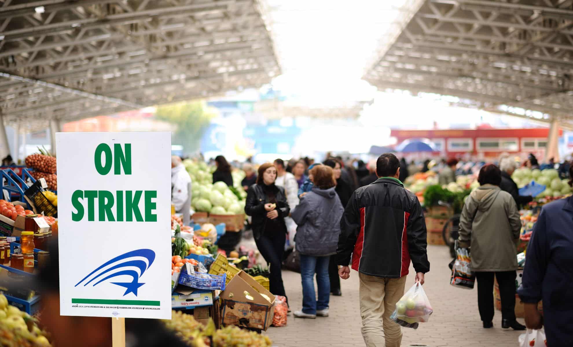 Historic first strike in 150 years shakes Melbourne’s Queen Victoria Market