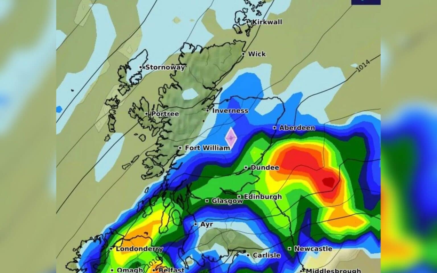 Autumn Snow Maps Show Where Cold Will Hit Forecasters in UK
