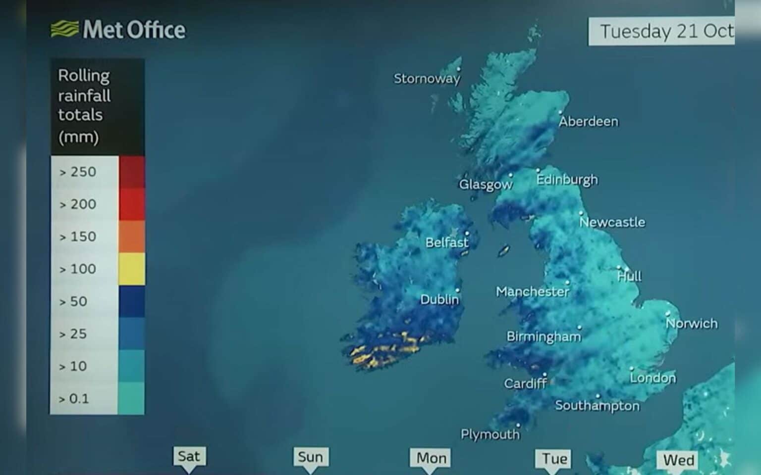 Met Office Confirms 50MM Deluge as Devastating Half Month of Rain ...