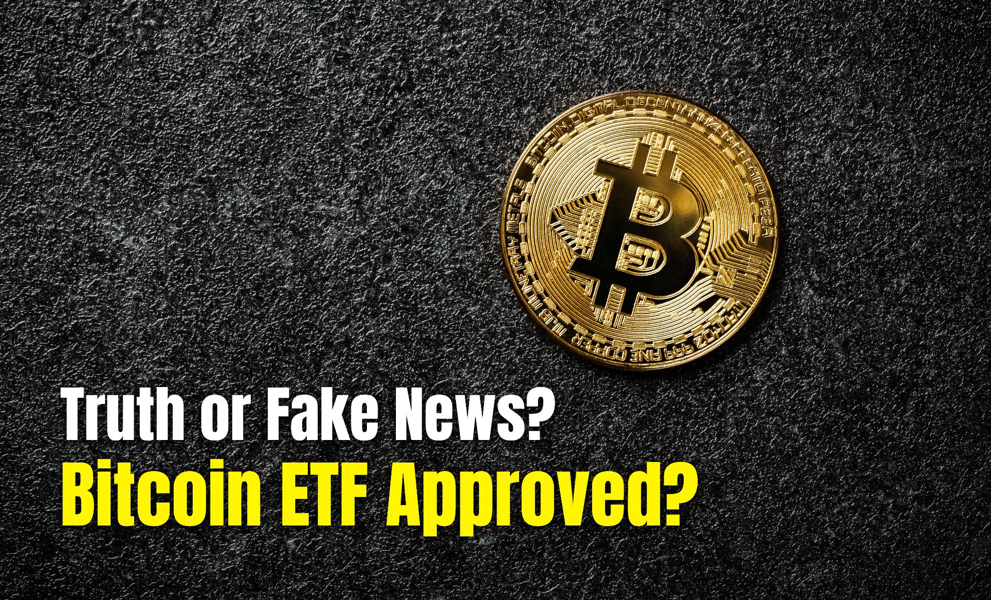 "Bitcoin ETF approved," says SEC Twitter account. Fake News?
